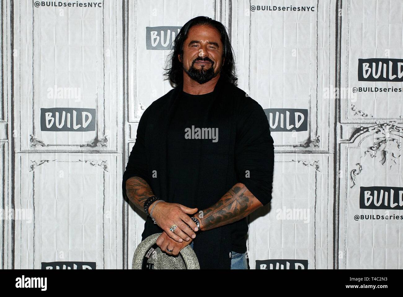 New York, NY, USA. 15th Apr, 2019. Marcus LaVoi inside for AOL Build ...