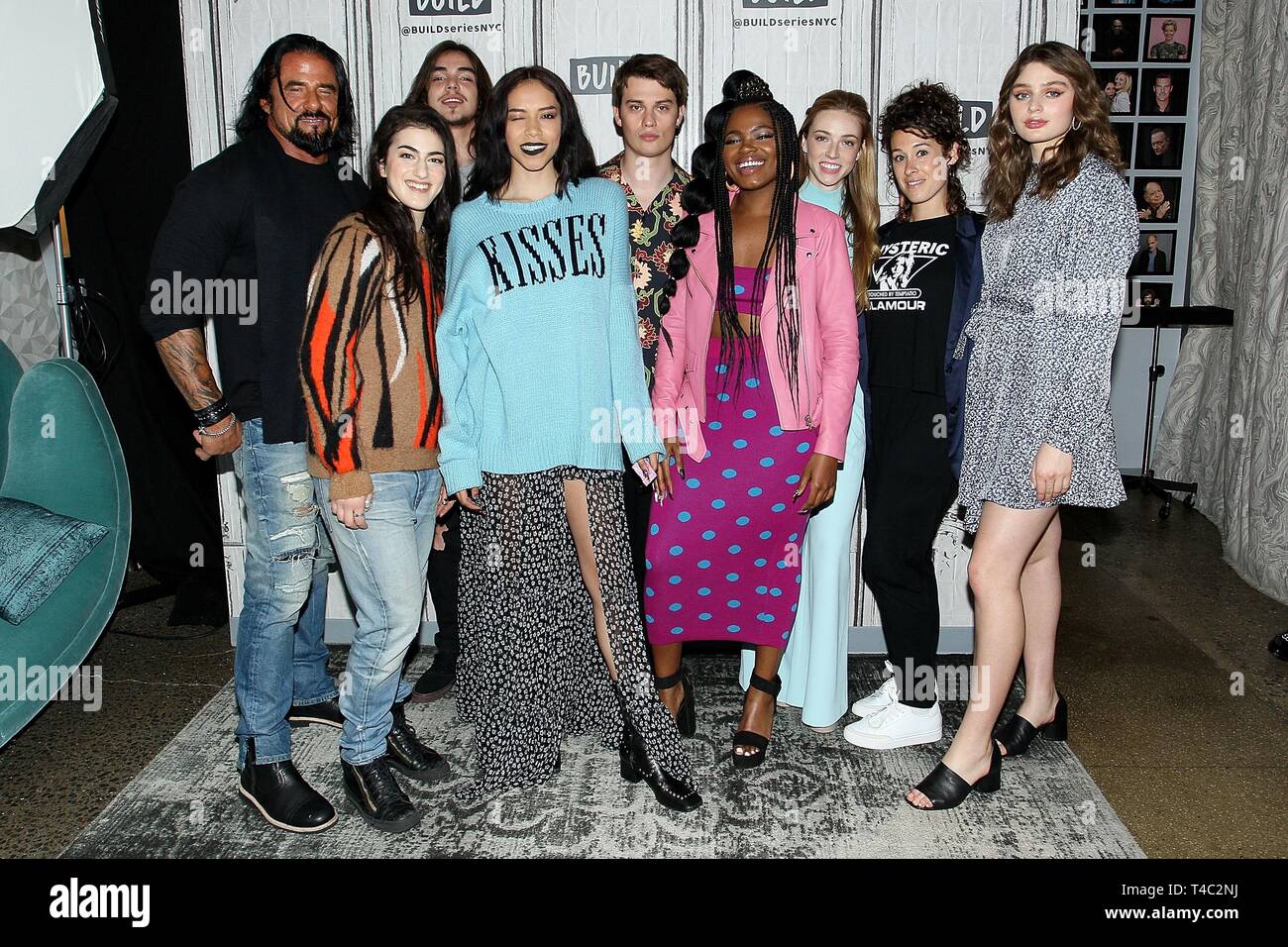 New York, NY, USA. 15th Apr, 2019. Marcus LaVoi, Lilli Kay, Griffin ...