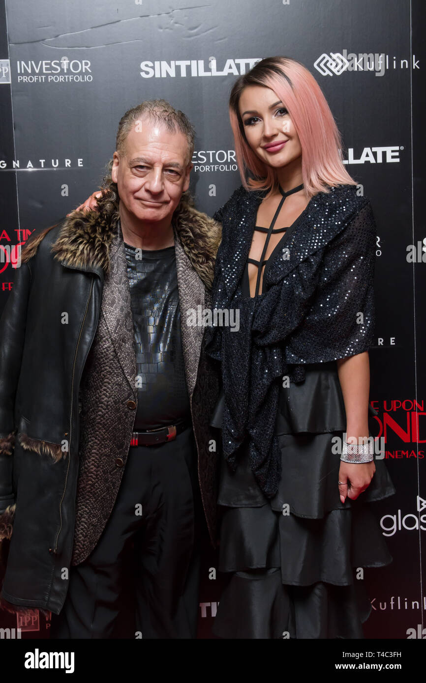 London, UK. 15th Apr, 2019. Alan Enfield, Ami Carmine Arrivals at Once ...