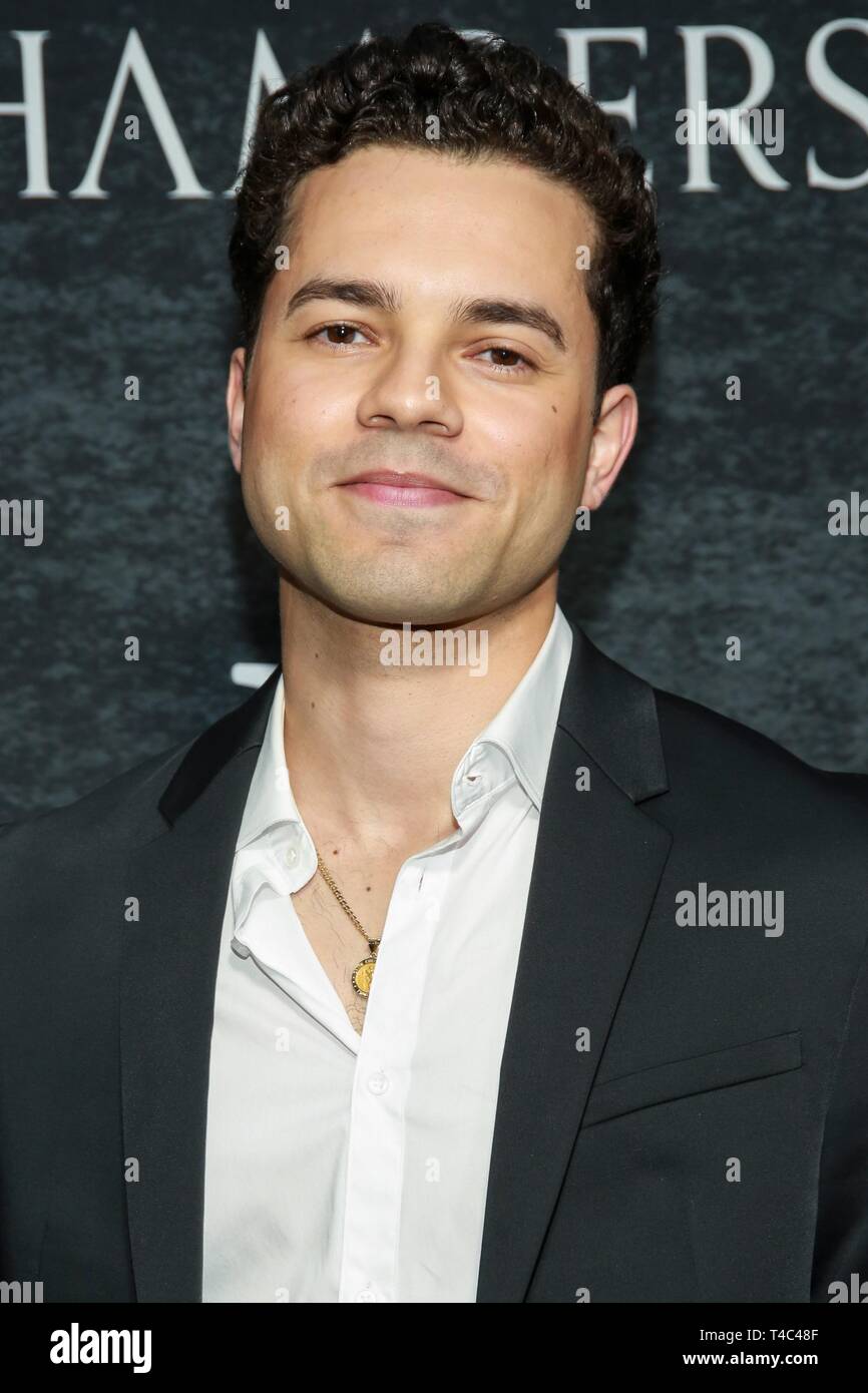 New York, NY, USA. 15th Apr, 2019. Johnny Rios at arrivals for CHAMBERS ...