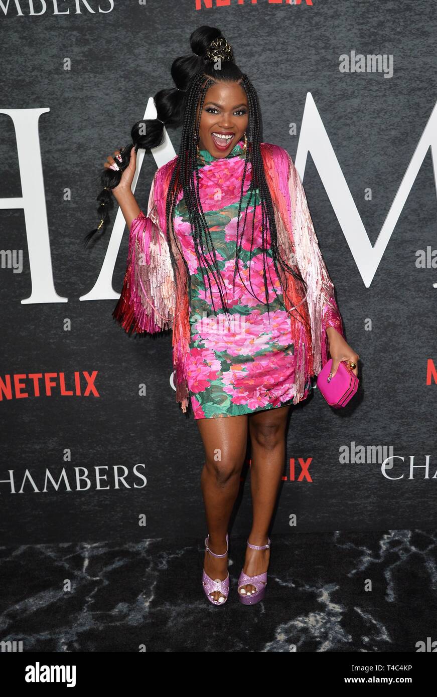 New York, NY, USA. 15th Apr, 2019. Kyanna Simone Simpson at arrivals ...