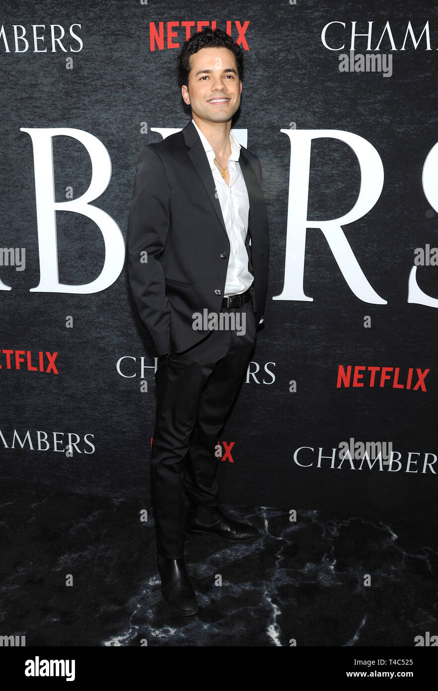 New York, New York, USA. 15th Apr, 2019. Johnny Rios attends Netflix's ...