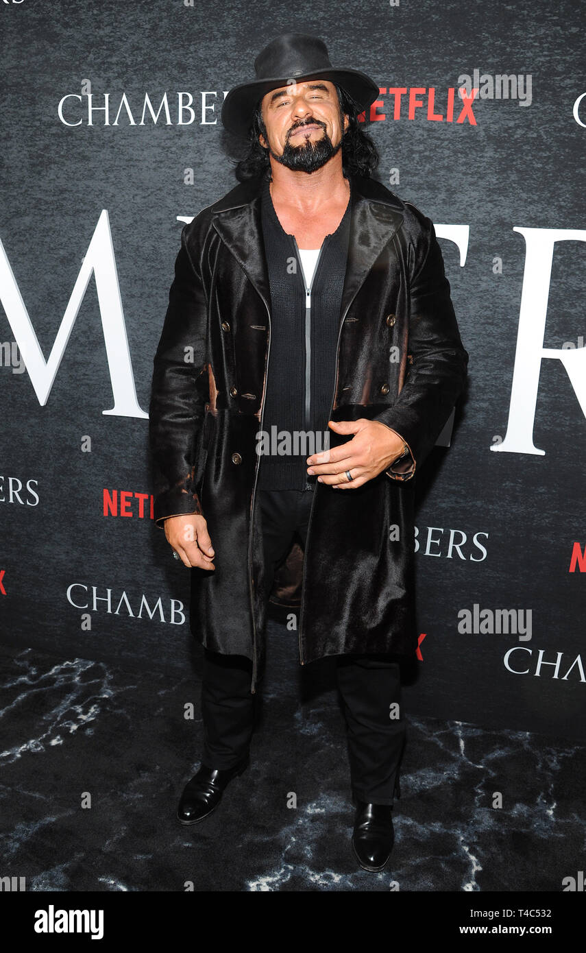 New York, New York, USA. 15th Apr, 2019. Marcus LaVoi attends Netflix's ...