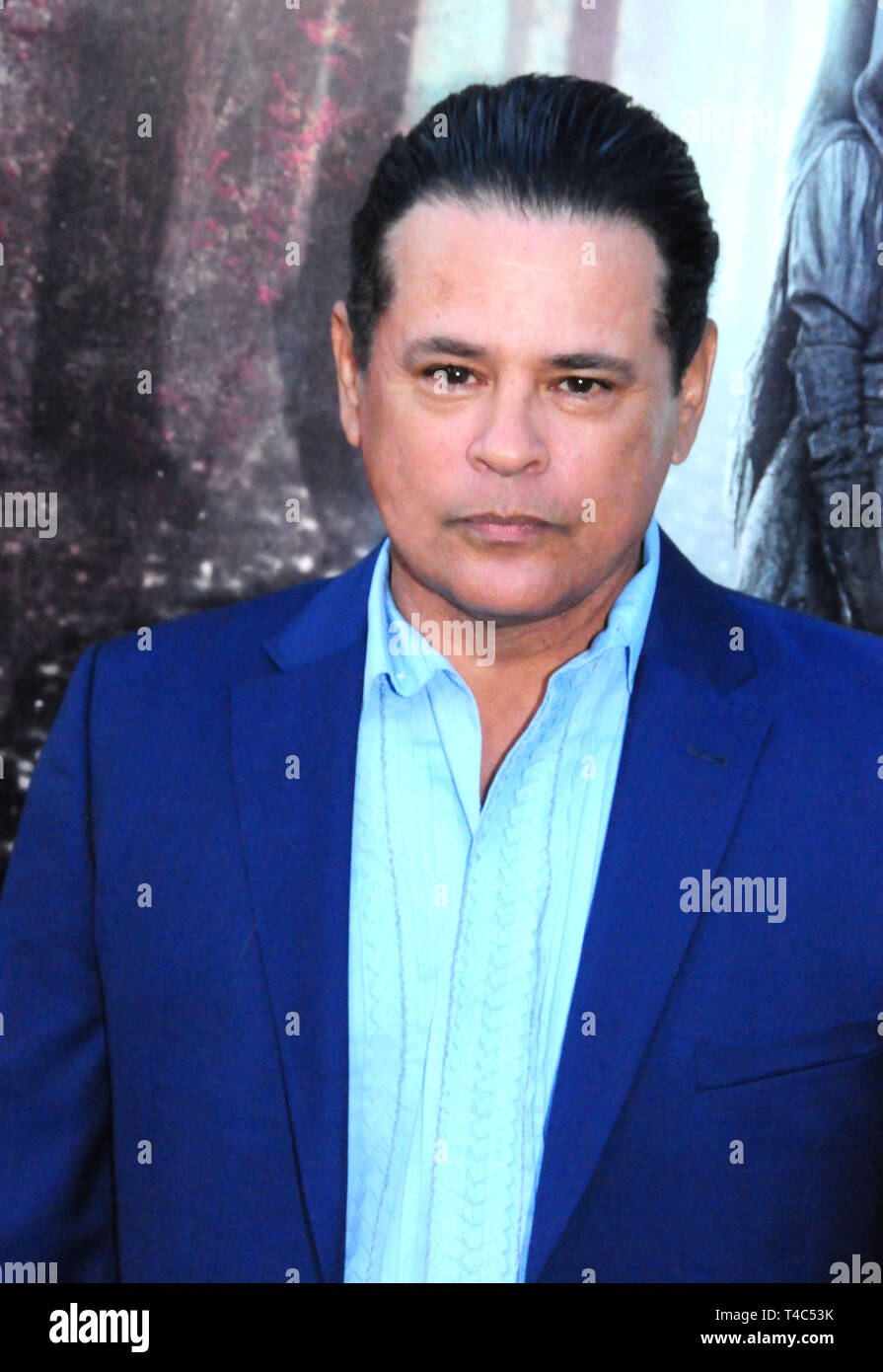 Los Angeles, California, USA 15th April, 2019 Actor Raymond Cruz ...