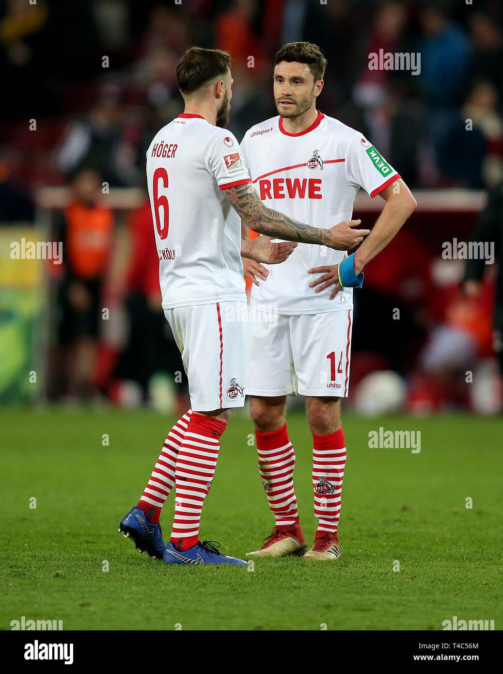 Cologne, Deutschland. 15th Apr, 2019. football, 2.Bundesliga, season ...
