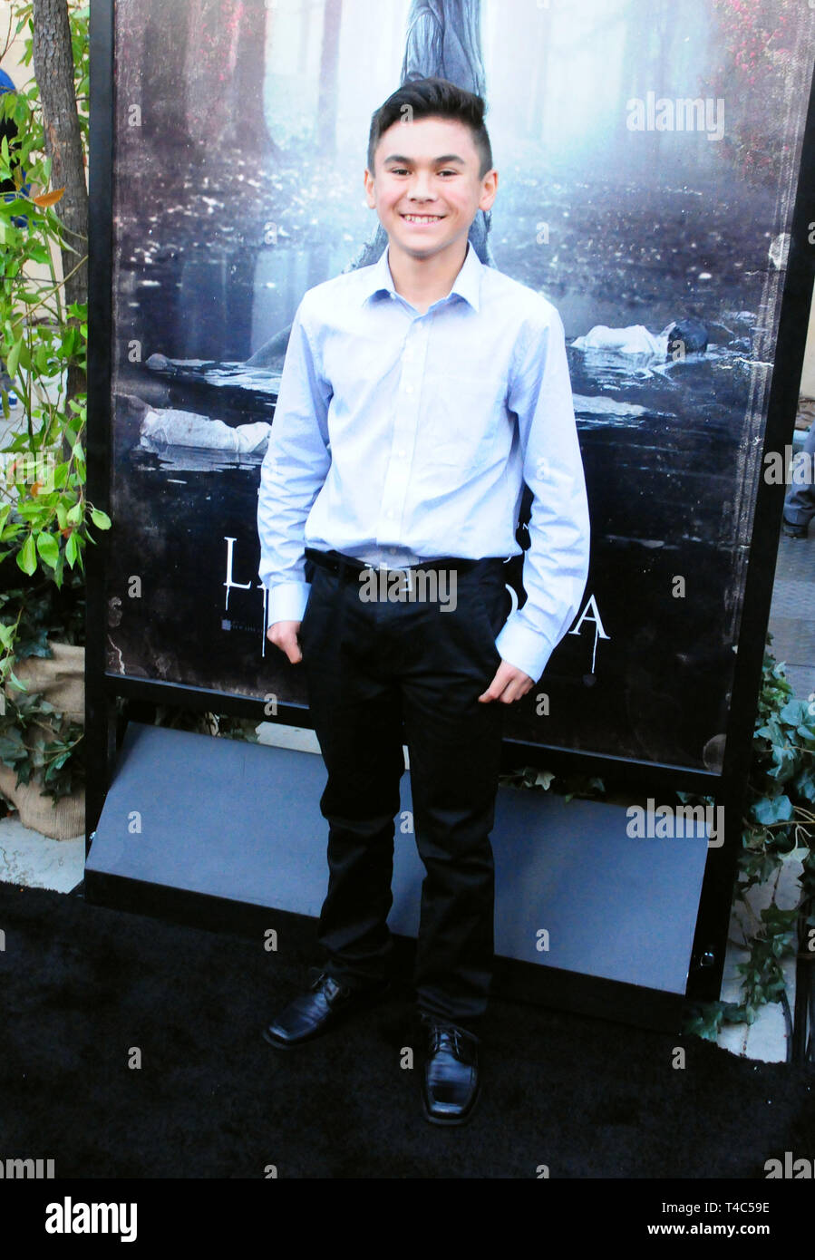 Los Angeles, California, USA 15th April, 2019 Actor Aiden Lewandowski ...