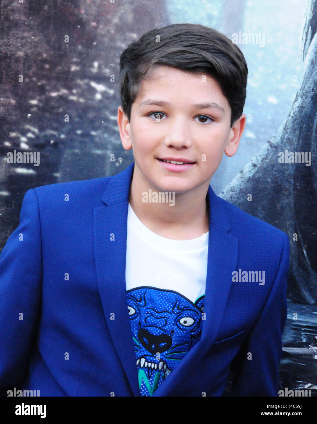 Los Angeles, California, USA 15th April, 2019 Actor Roman Christou ...