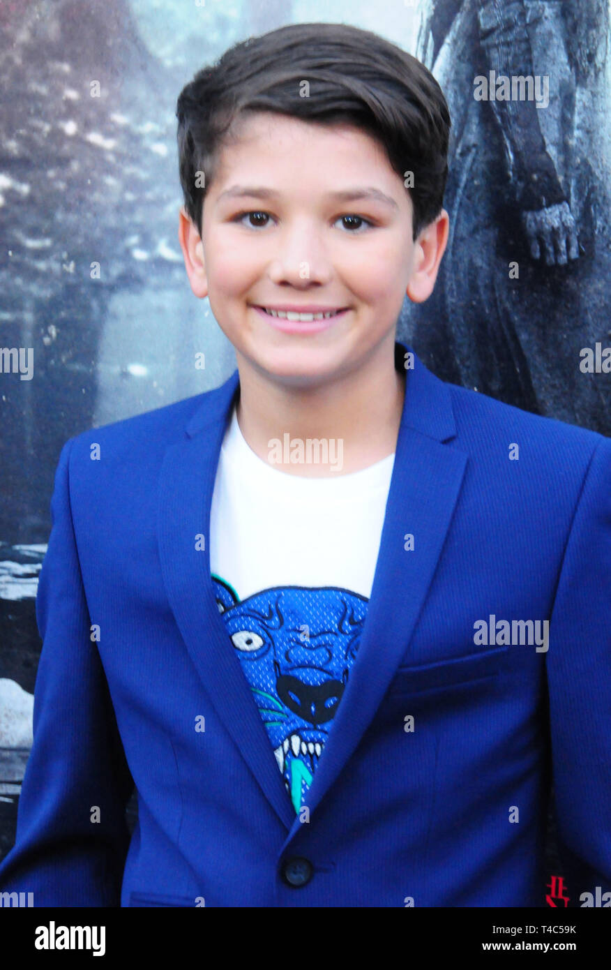 Los Angeles, California, USA 15th April, 2019 Actor Roman Christou ...