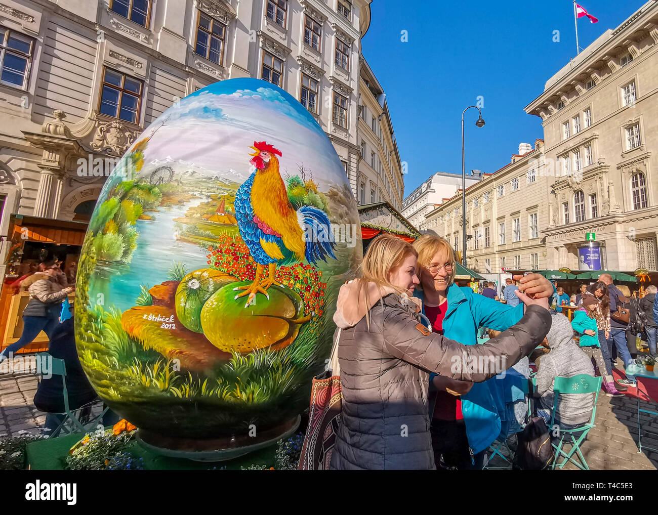 Egg in viennese hi-res stock photography and images - Alamy