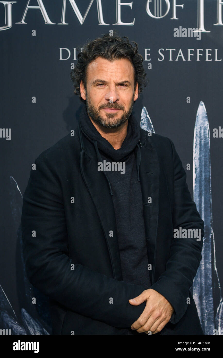 Hamburg, Germany. 15th Apr, 2019. Luca Stephan, actor, is in the ...