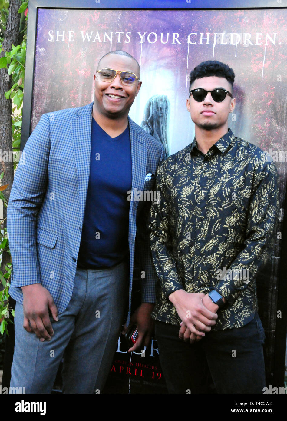 Los Angeles, California, USA 15th April, 2019 Basketball player Caron ...