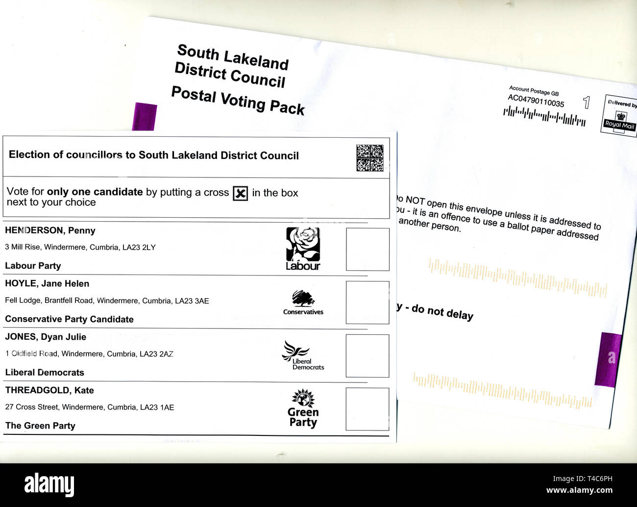 Ballot pack hi-res stock photography and images - Alamy