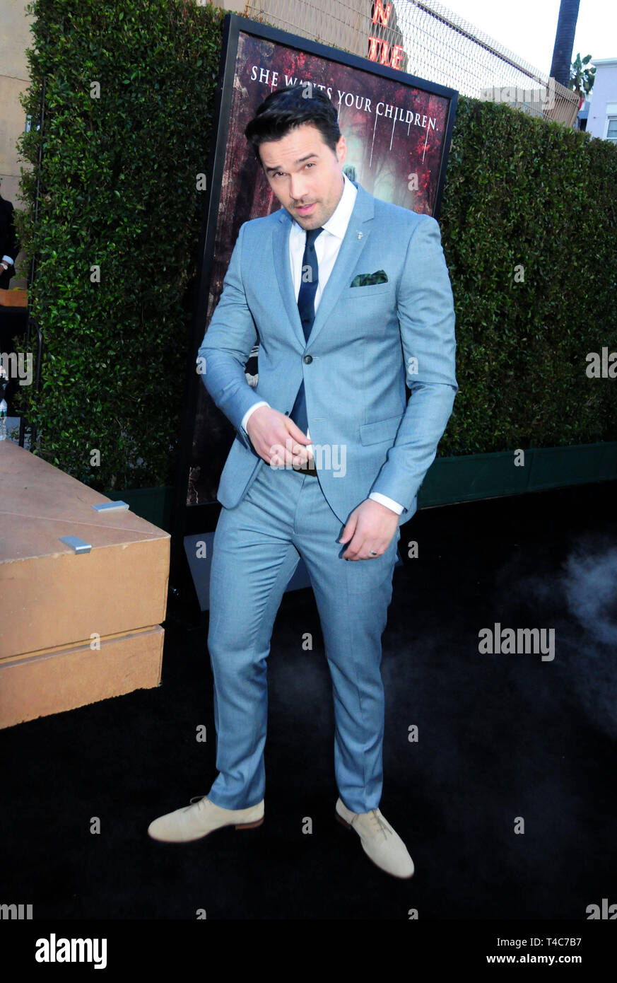 Los Angeles, California, USA 15th April, 2019 Actor Brett Dalton ...