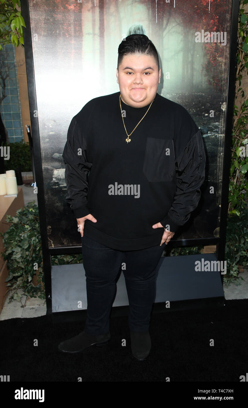 Hollywood, California, USA. 15th Apr 2019. Jovan Armand at the premiere ...