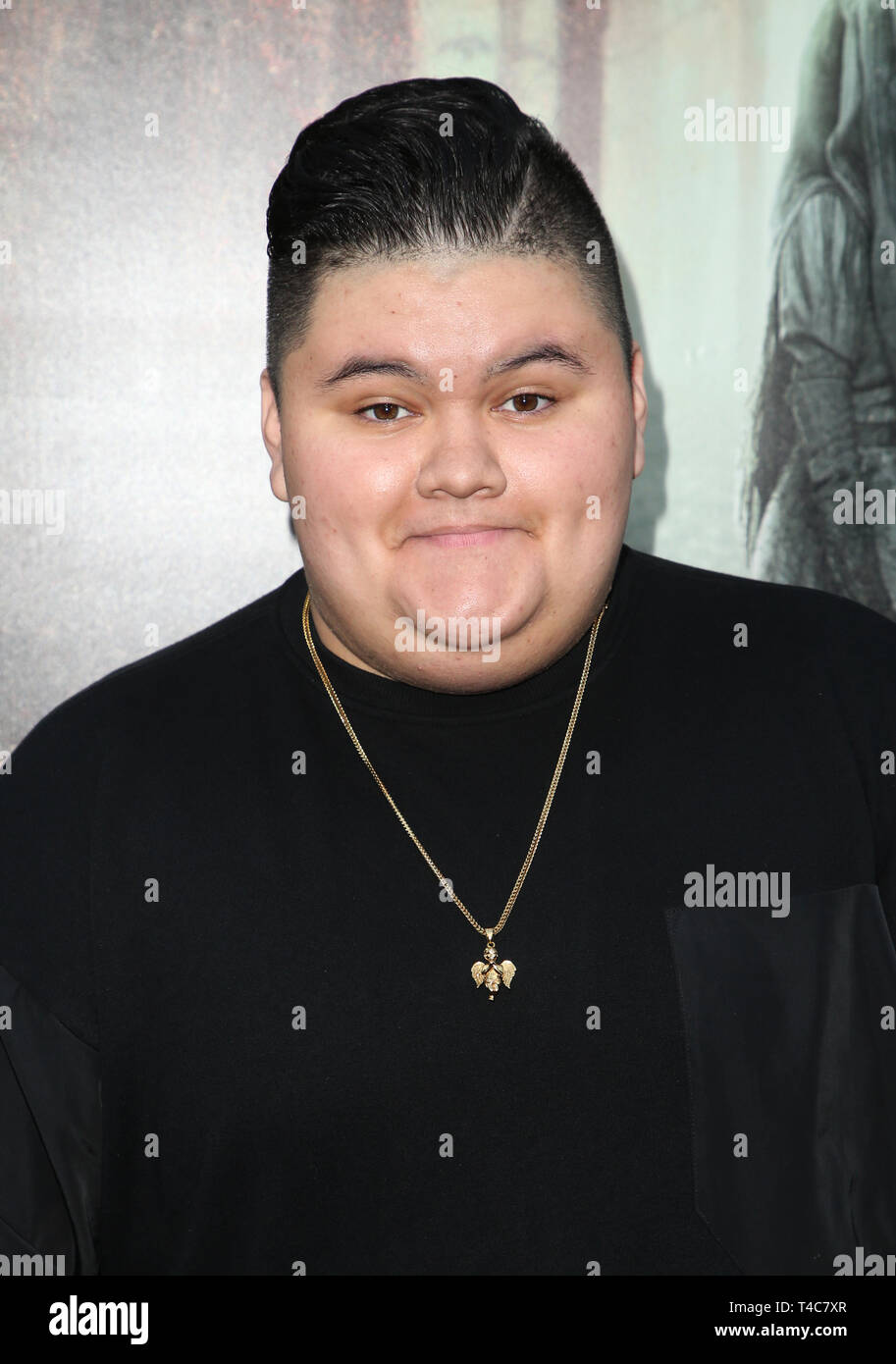 Hollywood, California, USA. 15th Apr 2019. Jovan Armand at the premiere ...