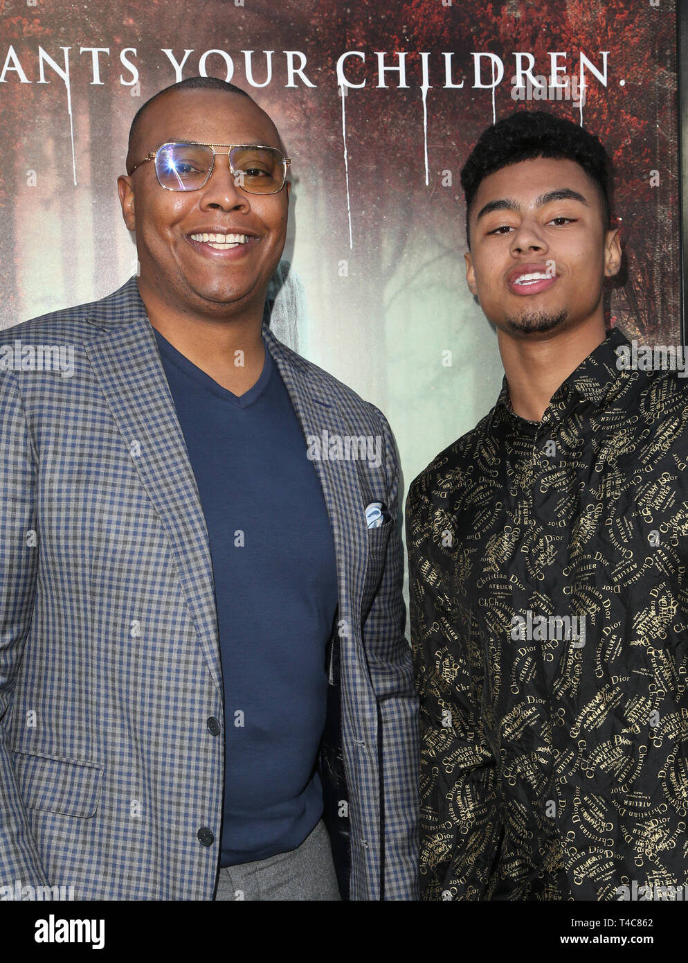 Hollywood, California, USA. 15th Apr 2019. Caron Butler and Caron ...