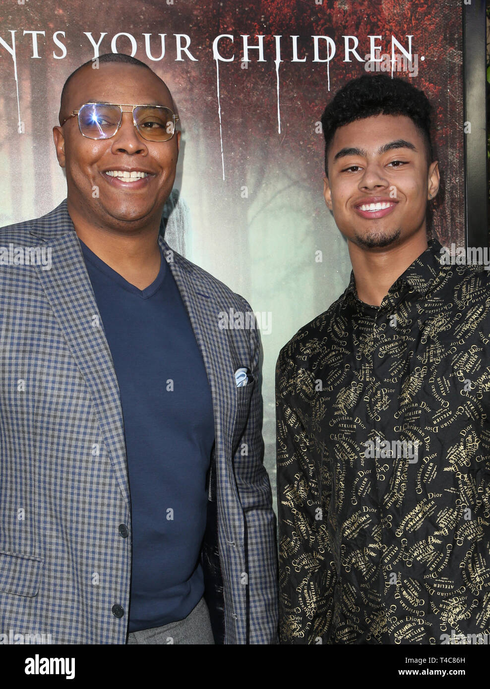 Hollywood, California, USA. 15th Apr 2019. Caron Butler and Caron ...