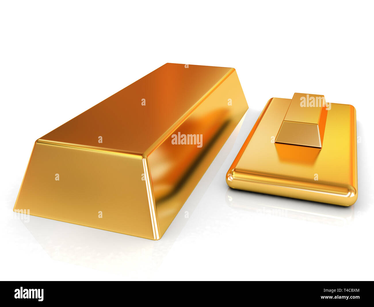 Gold bullion bar vault Cut Out Stock Images & Pictures - Alamy