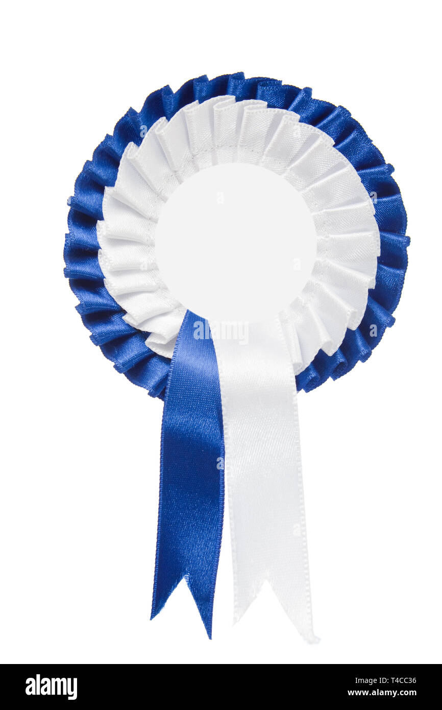 award ribbon with space for messages on white Stock Photo - Alamy