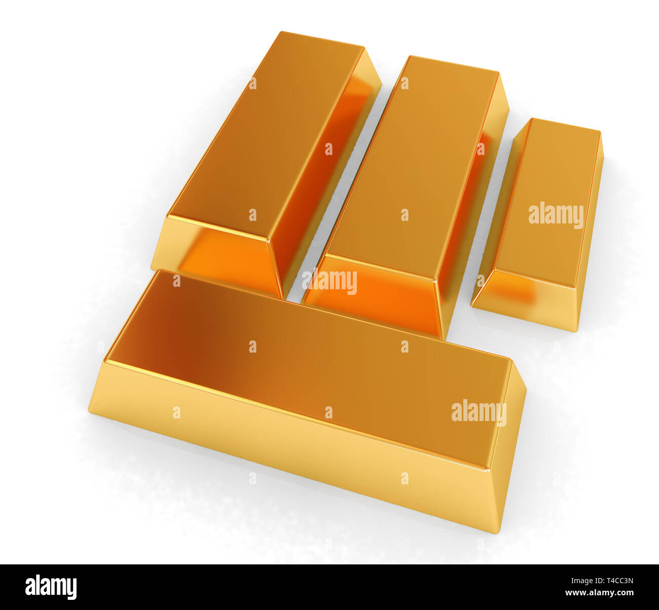 Gold bullion bar vault Cut Out Stock Images & Pictures - Alamy