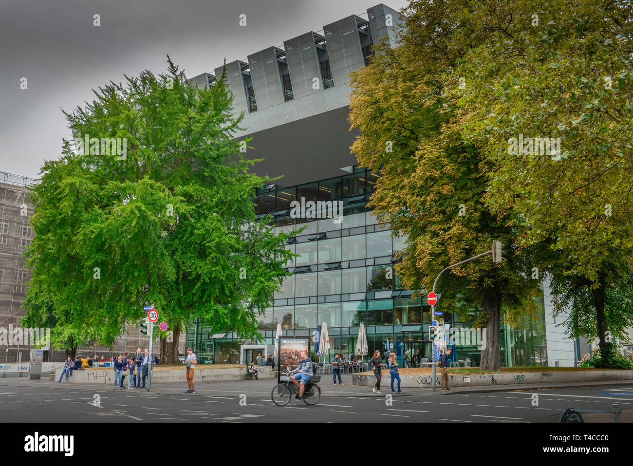 Hochschulverwaltung SuperC, RWTH, Templergraben, Aachen, Nordrhein ...