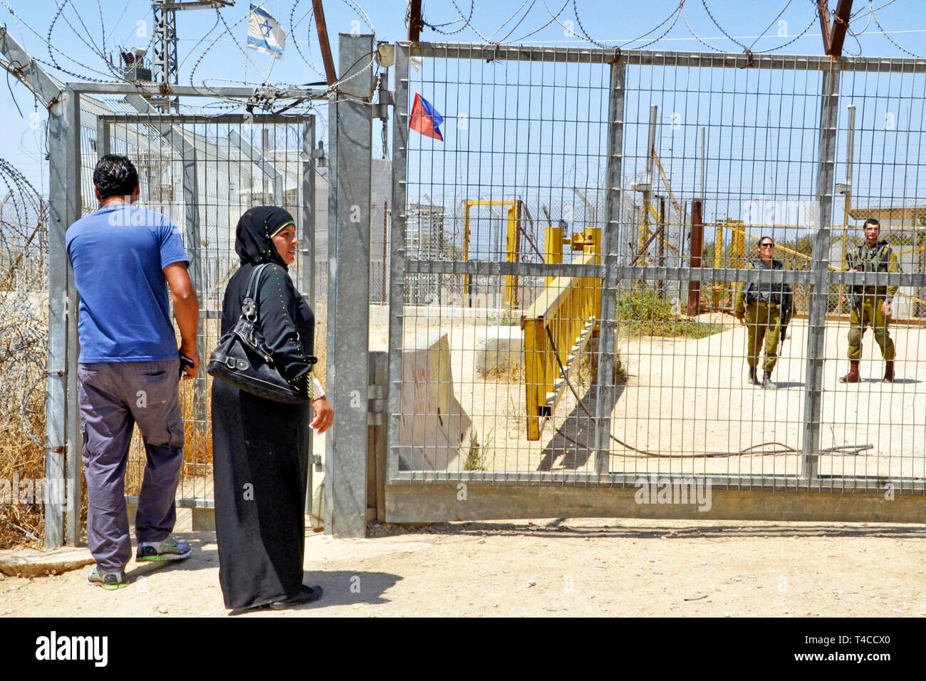 Every morning tens of thousands of Palestinian workers cross Israeli ...