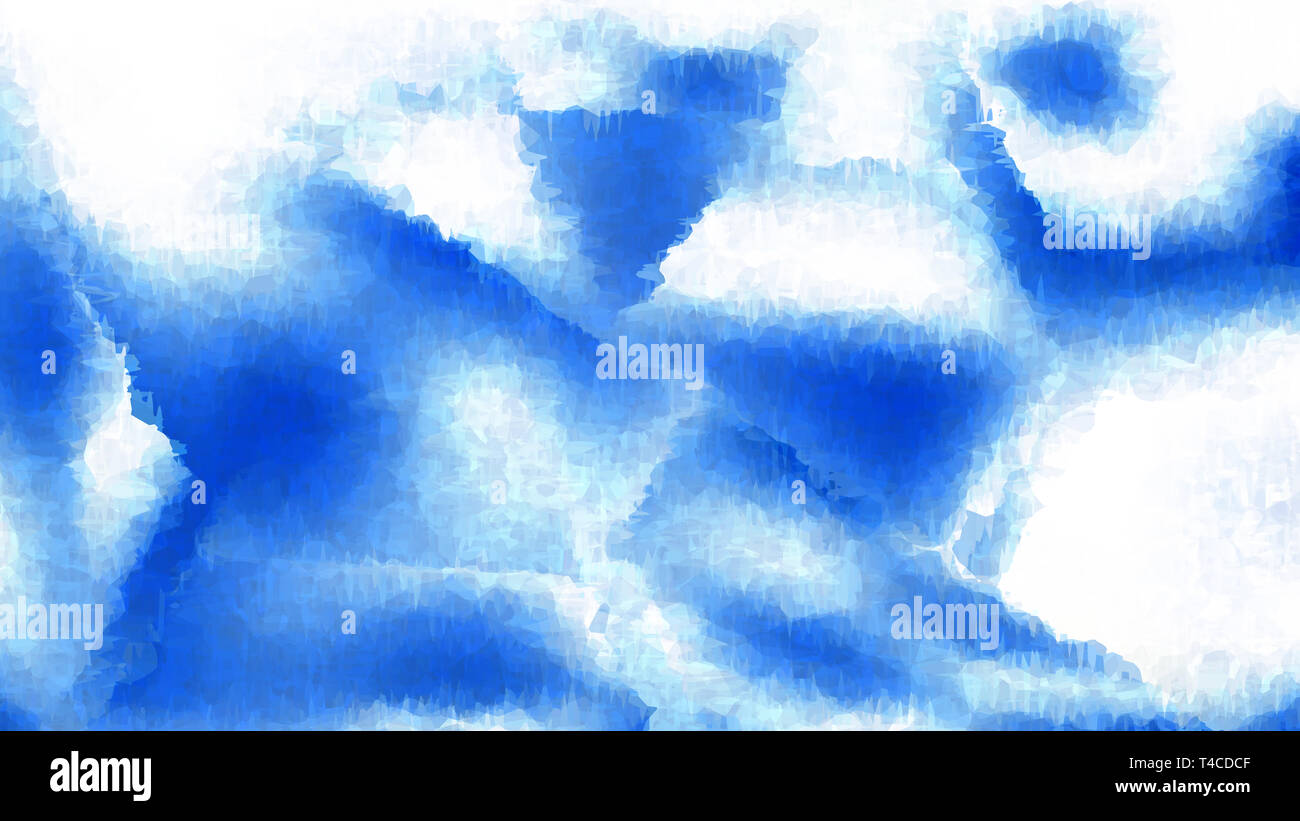 Blue and White Watercolor Background Image Stock Photo - Alamy
