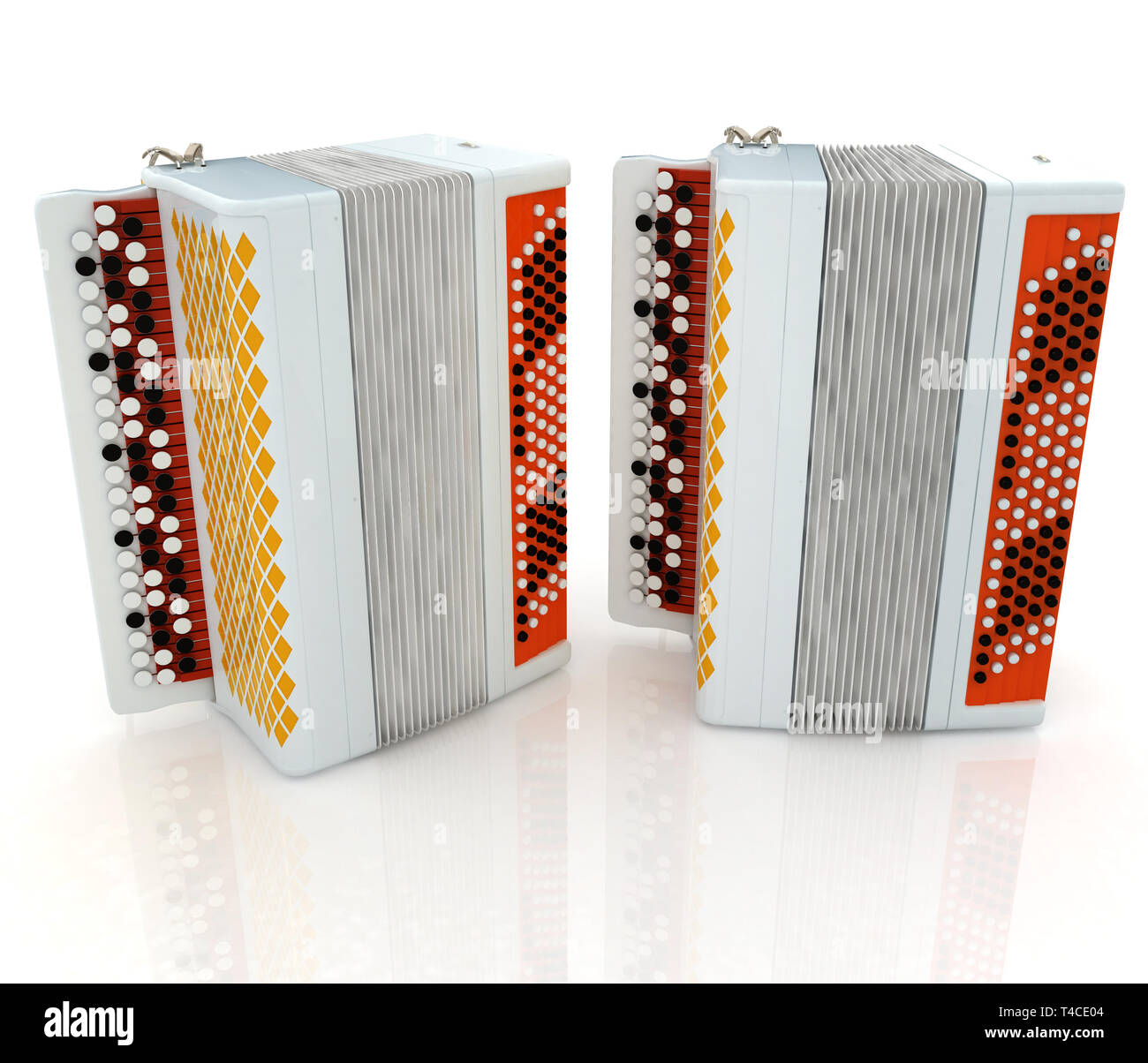 Musical instruments - bayans Stock Photo - Alamy