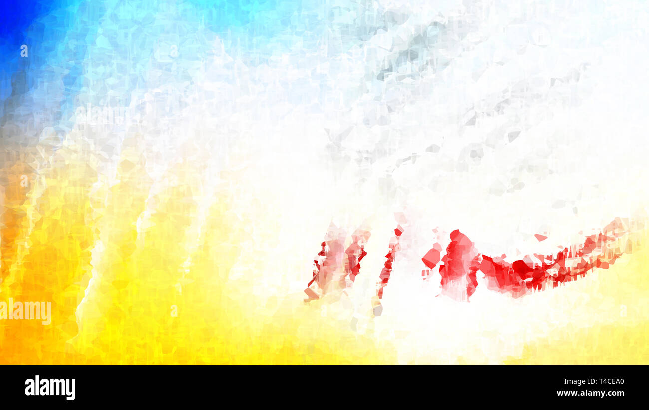 Blue and Yellow Distressed Watercolor Background Image Stock Photo - Alamy