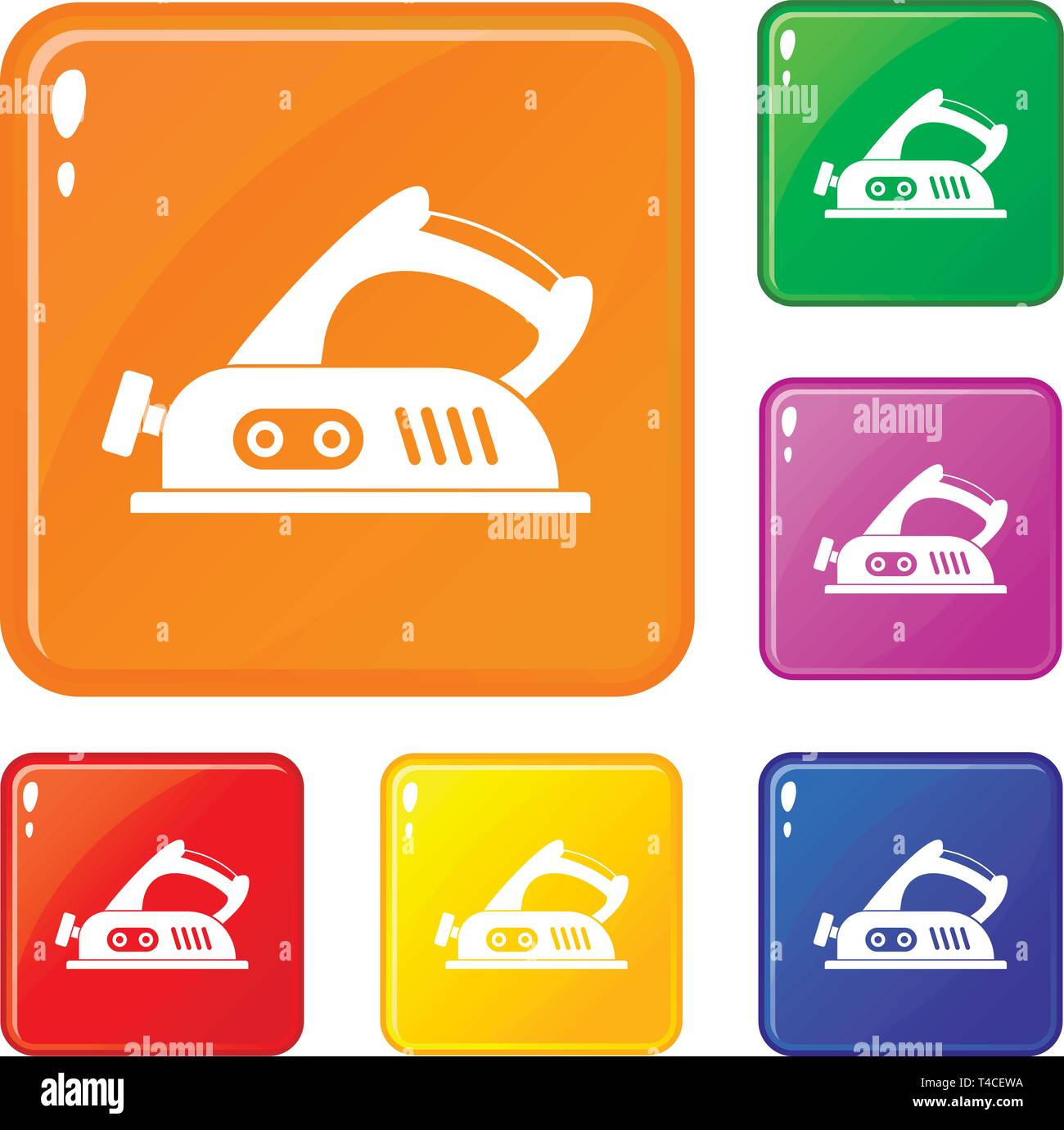 Jack plane icons set vector color Stock Vector Image & Art - Alamy