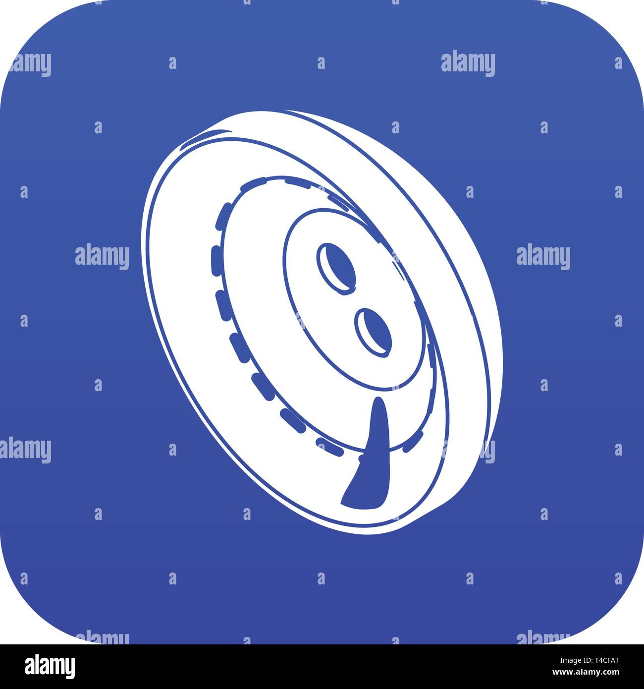 Men clothes button icon blue vector Stock Vector Image & Art - Alamy