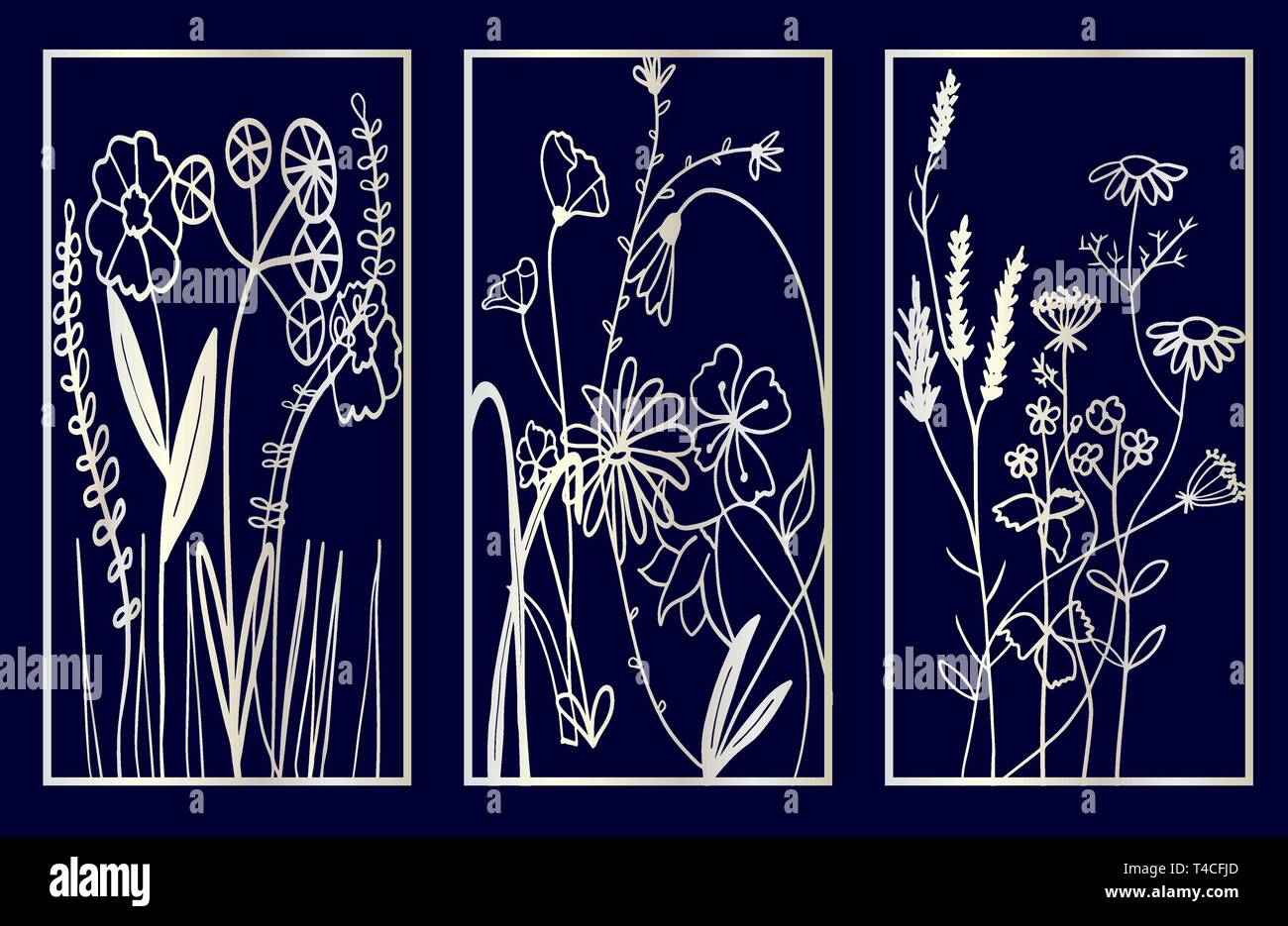 Arabesque panels Stock Vector Images - Alamy