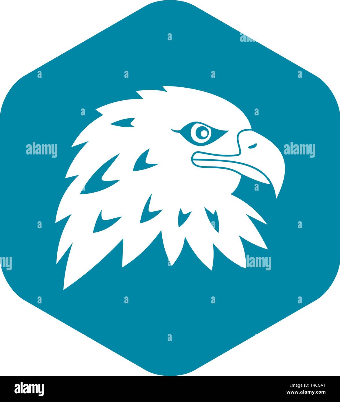 Eagle icon , simple style Stock Vector Image & Art - Alamy