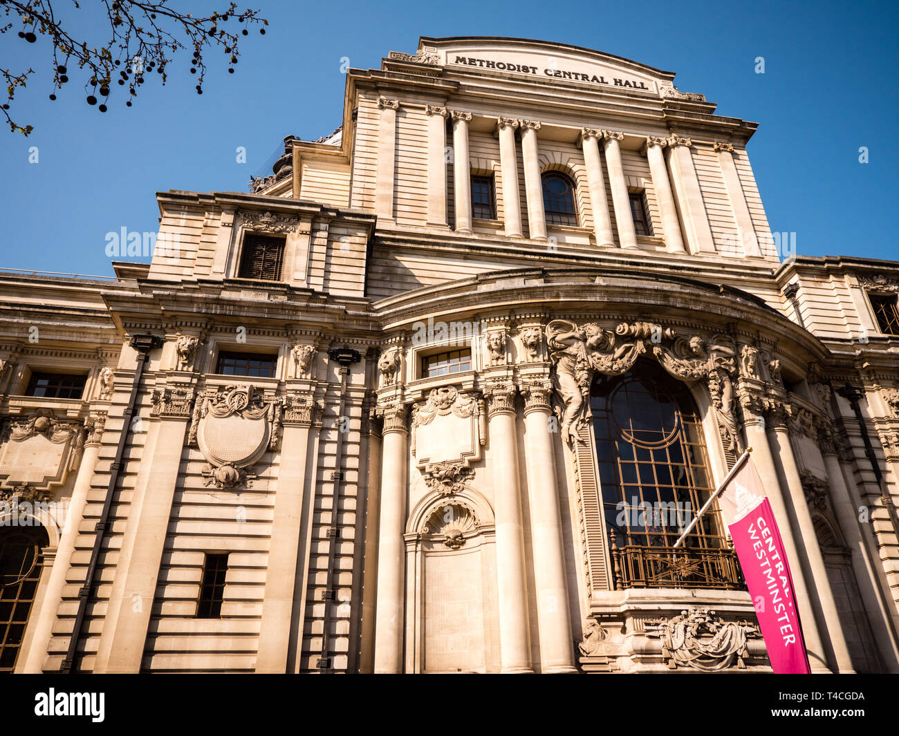 Methodist central hall london hi-res stock photography and images - Alamy