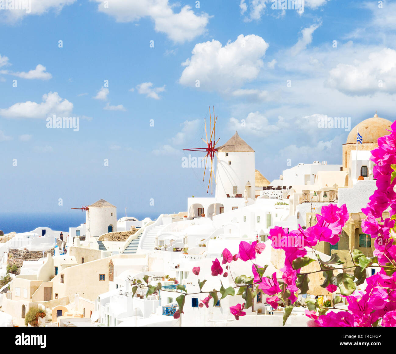 Oia, traditional greek village Stock Photo - Alamy