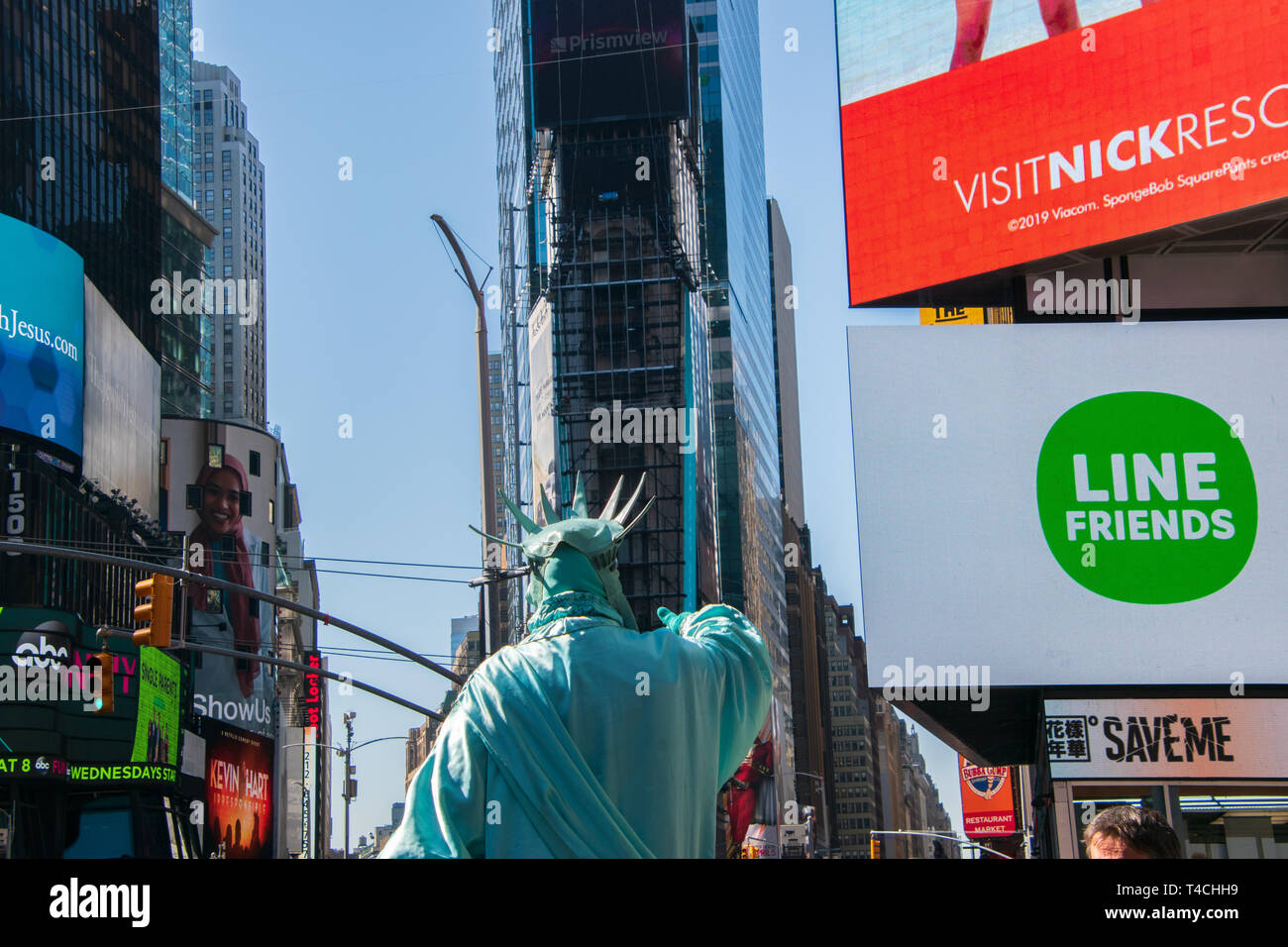 Back of the statue of liberty hi-res stock photography and images - Alamy