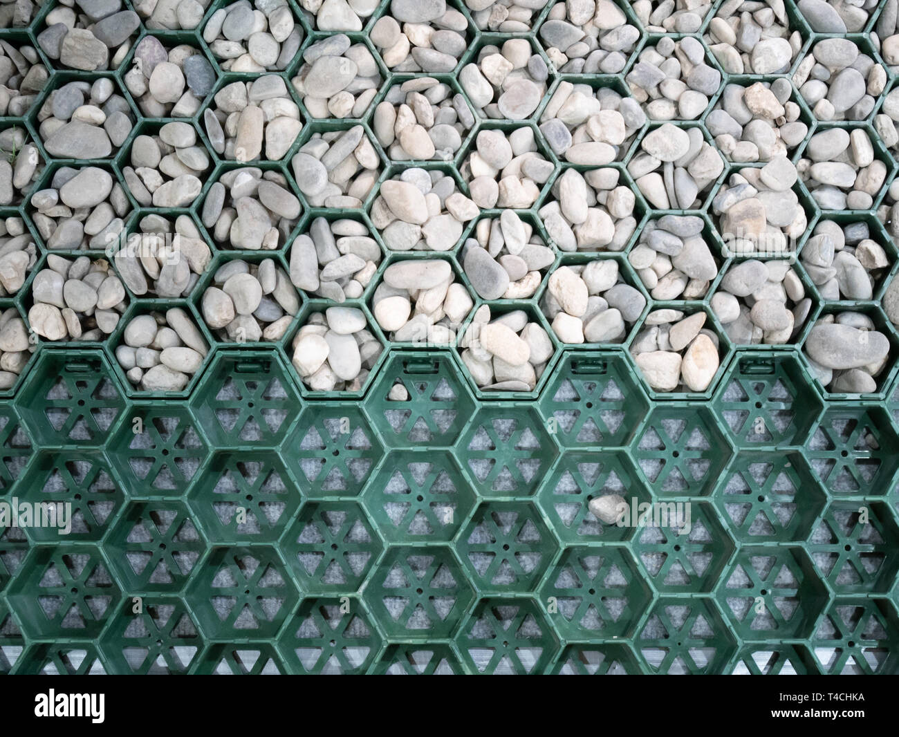 Hexagonal concrete floor pattern hi-res stock photography and images ...