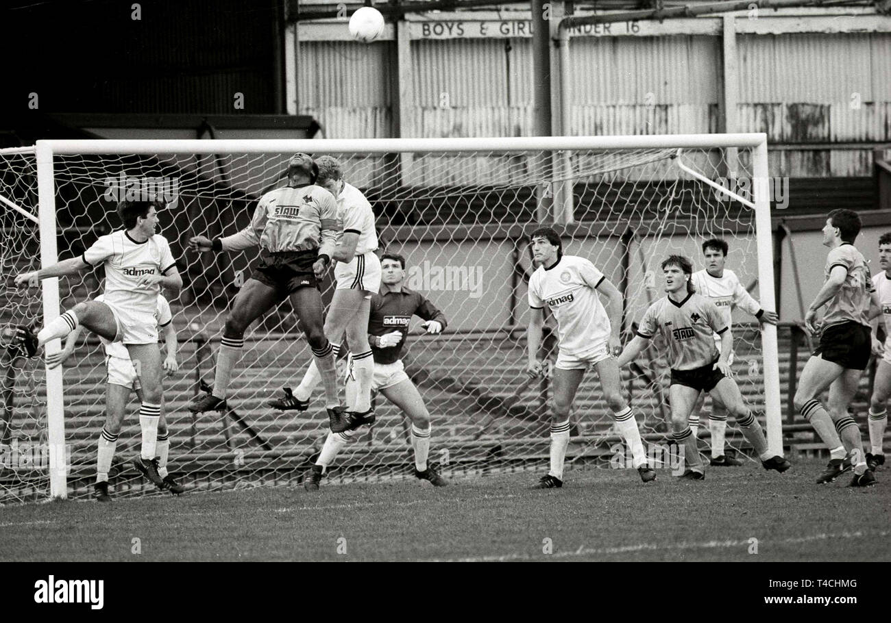 Wolverhampton Wanderers v Hereford United at Molineix 20/4/87 Floyd ...