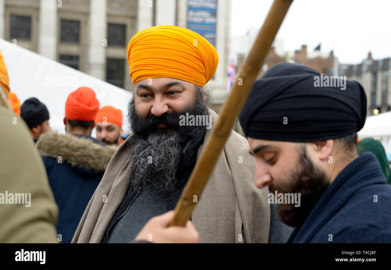 Sikh men hi-res stock photography and images - Alamy