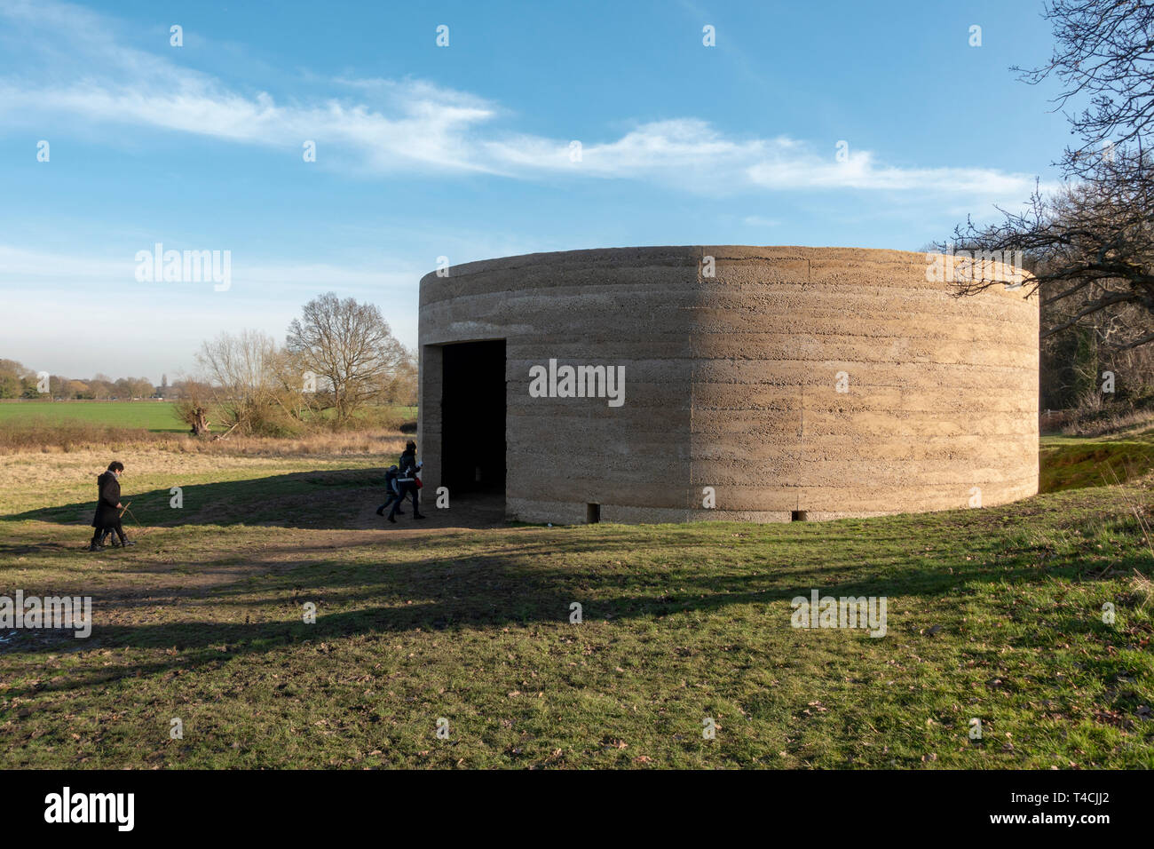 "Writ in Water", an architectural artwork by Mark Wallinger in ...