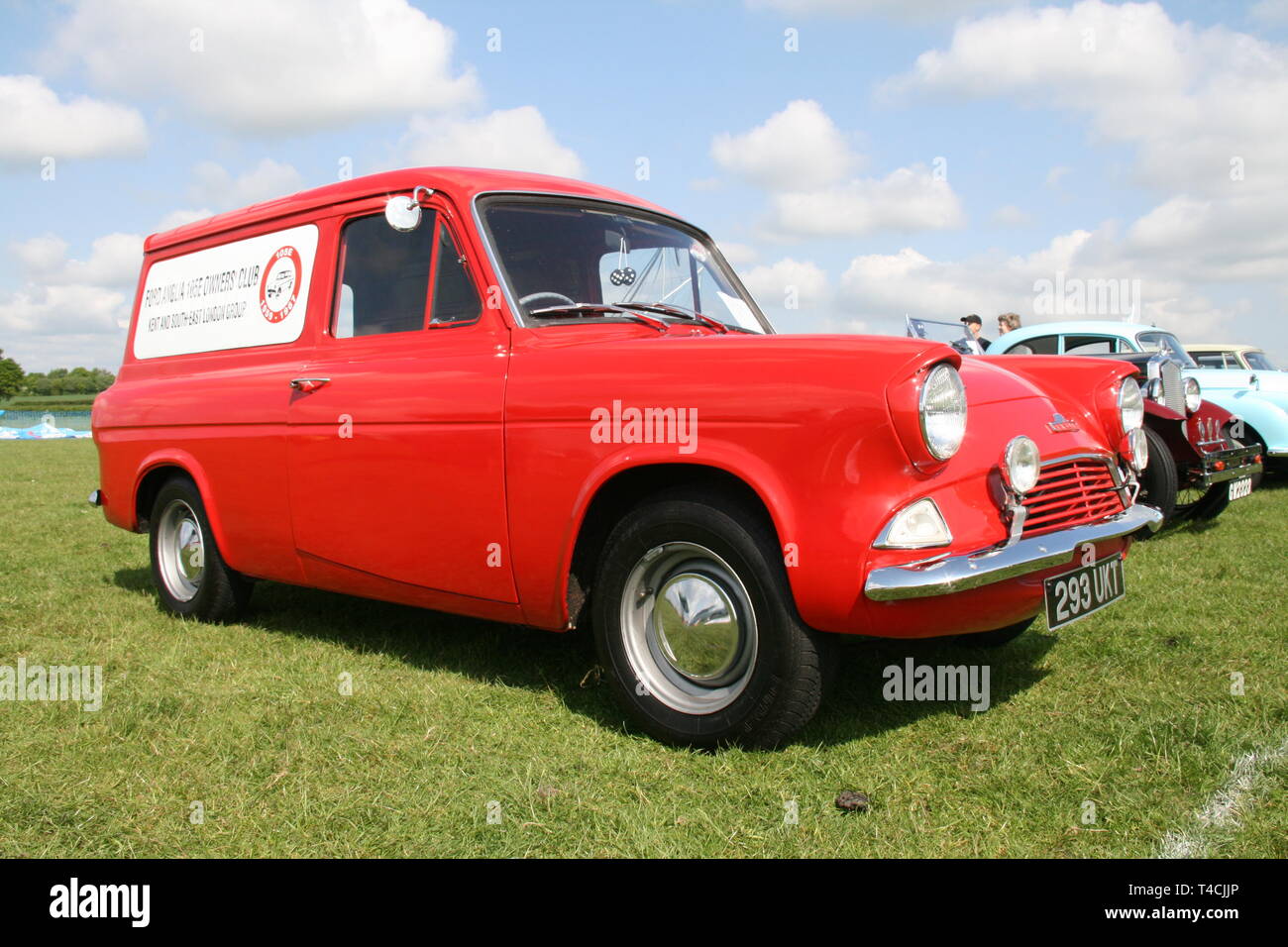 CLASSIC FORD ANGLIA VAN Stock Photo - Alamy