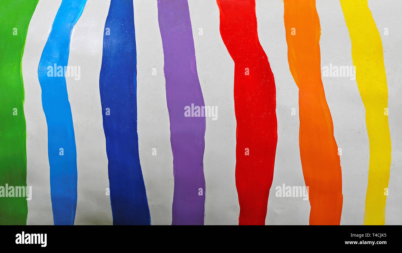 Colour Paint Straps Abstract Pattern Vivid Background Stock Photo - Alamy