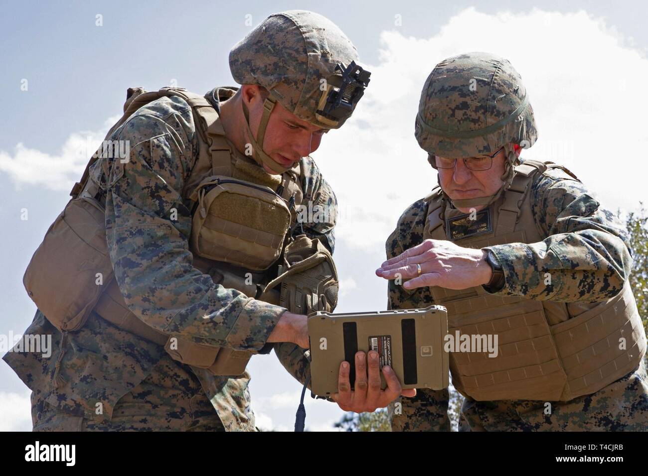 Ii marine expeditionary force forward commanding general hi-res stock ...