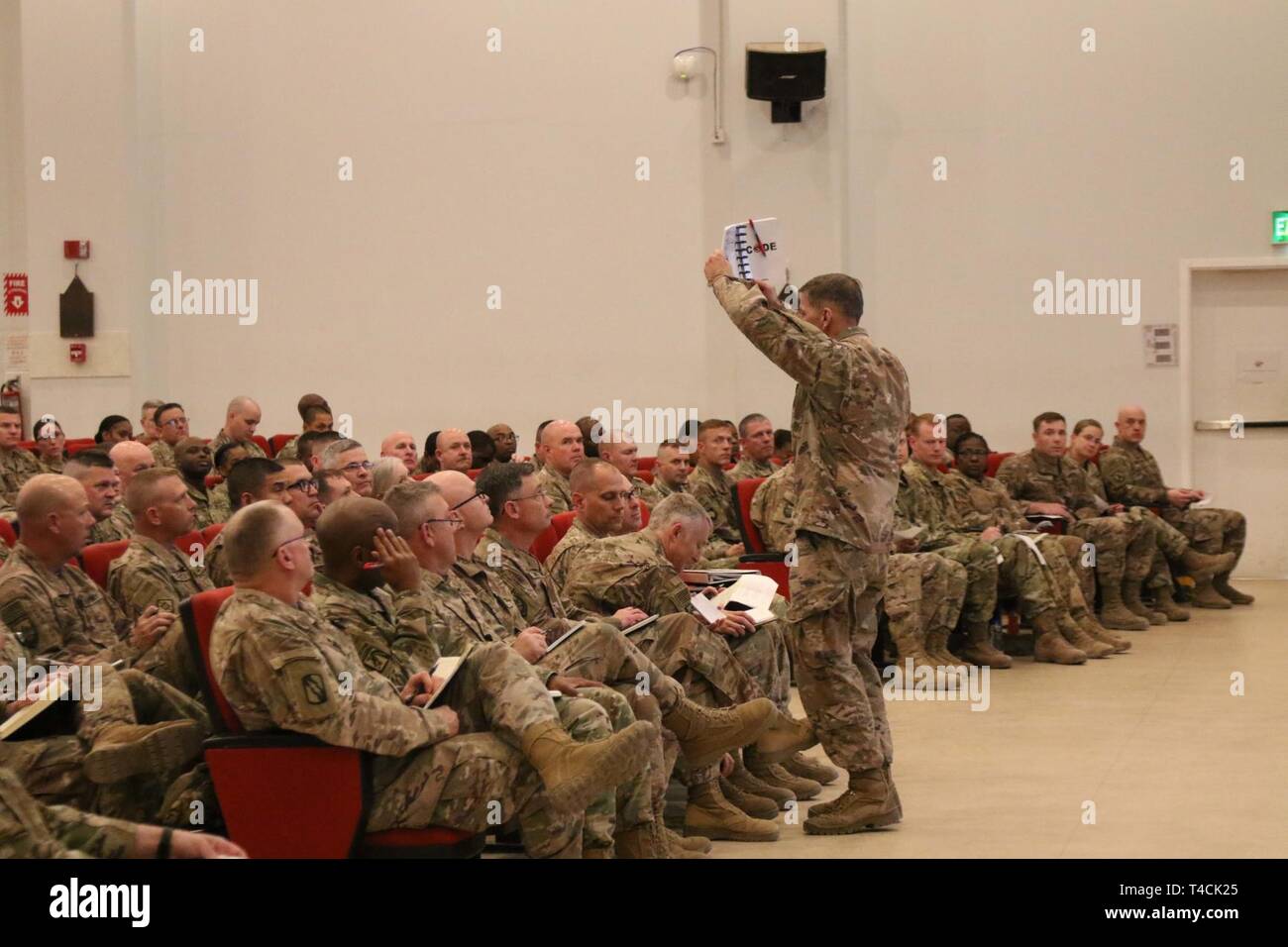 Maj. Gen. Flem B. “Donnie” Walker, commanding general of the 1st ...