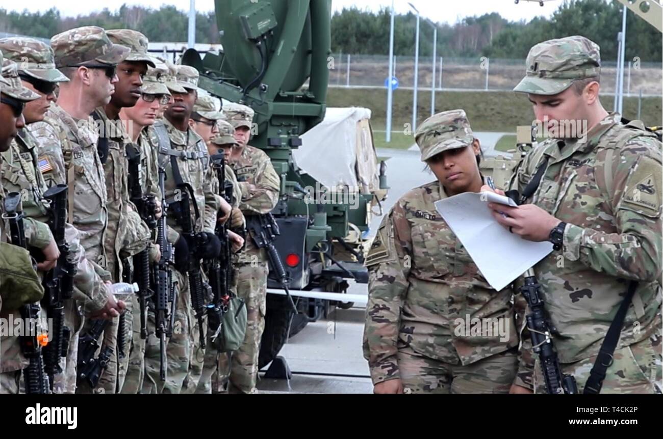 Soldiers with 1st Battalion, 35th Armor Regiment, 2nd Armored Brigade ...