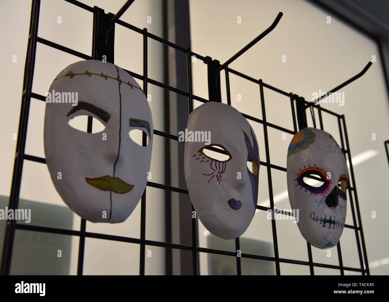 Art Therapy Class creations on display at the Intrepid Spirit Center on ...