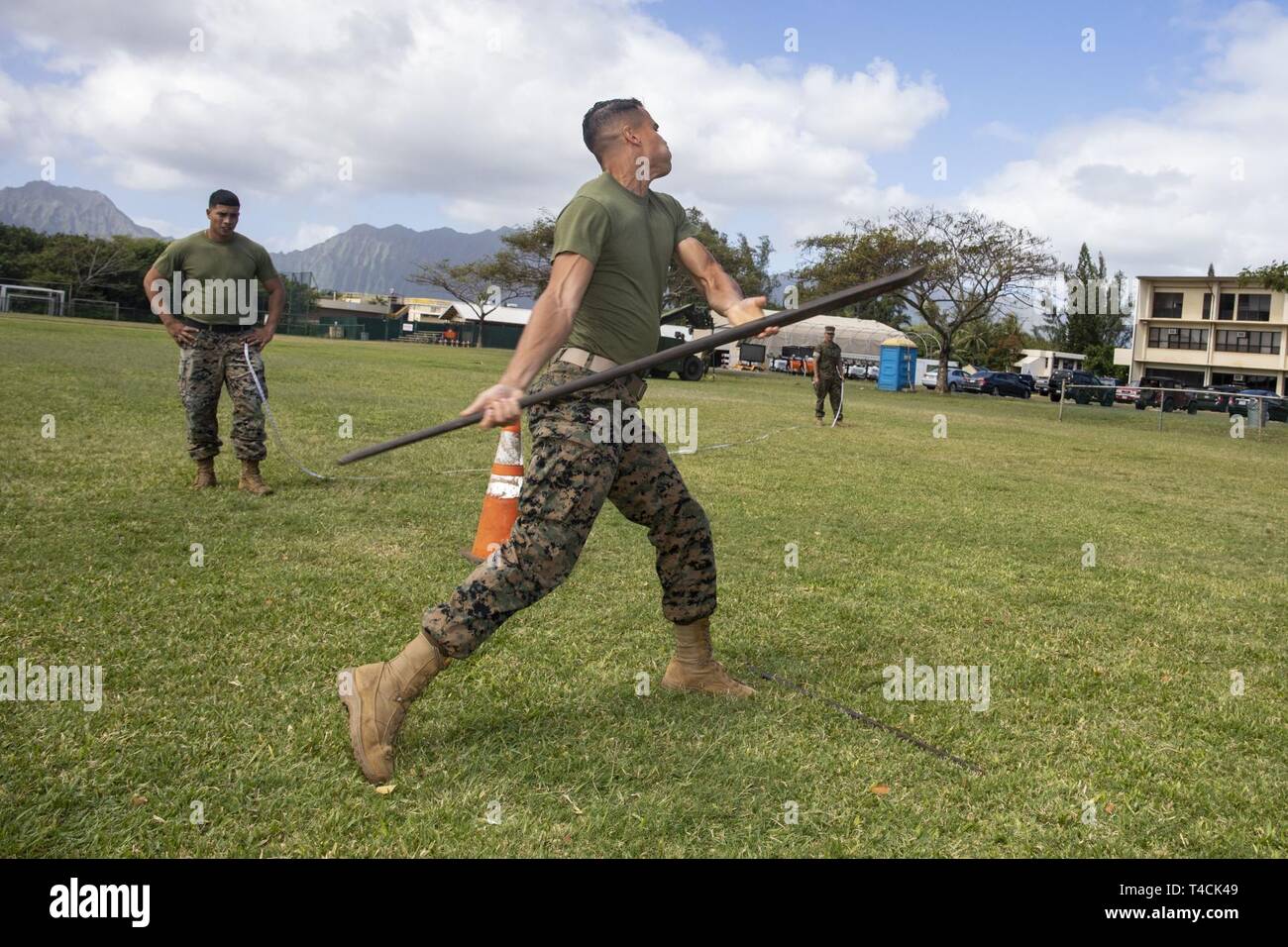 U.S. Marine Corps Lance Cpl. Joseph Soeder, a heavy equipment operator ...