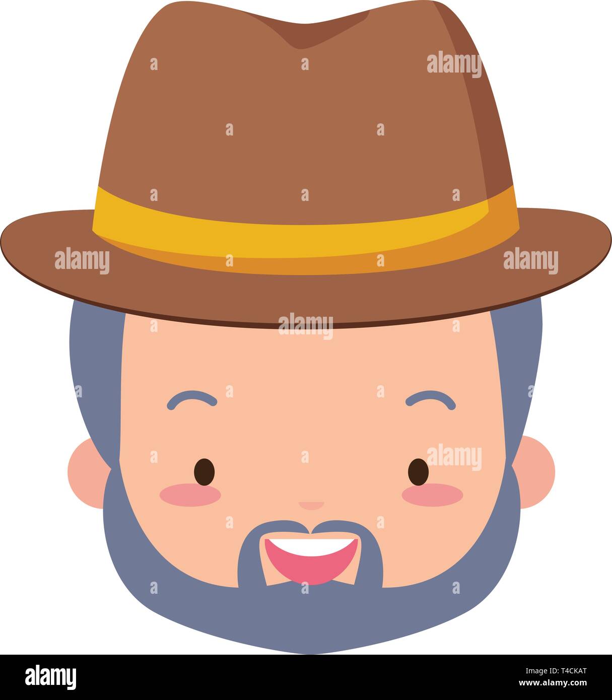 smiling man face Stock Vector Image & Art - Alamy