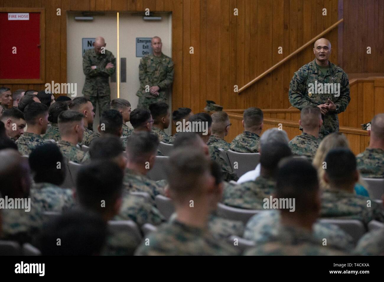 U.S. Navy Master Chief Petty Officer Christopher Rebana, command master ...