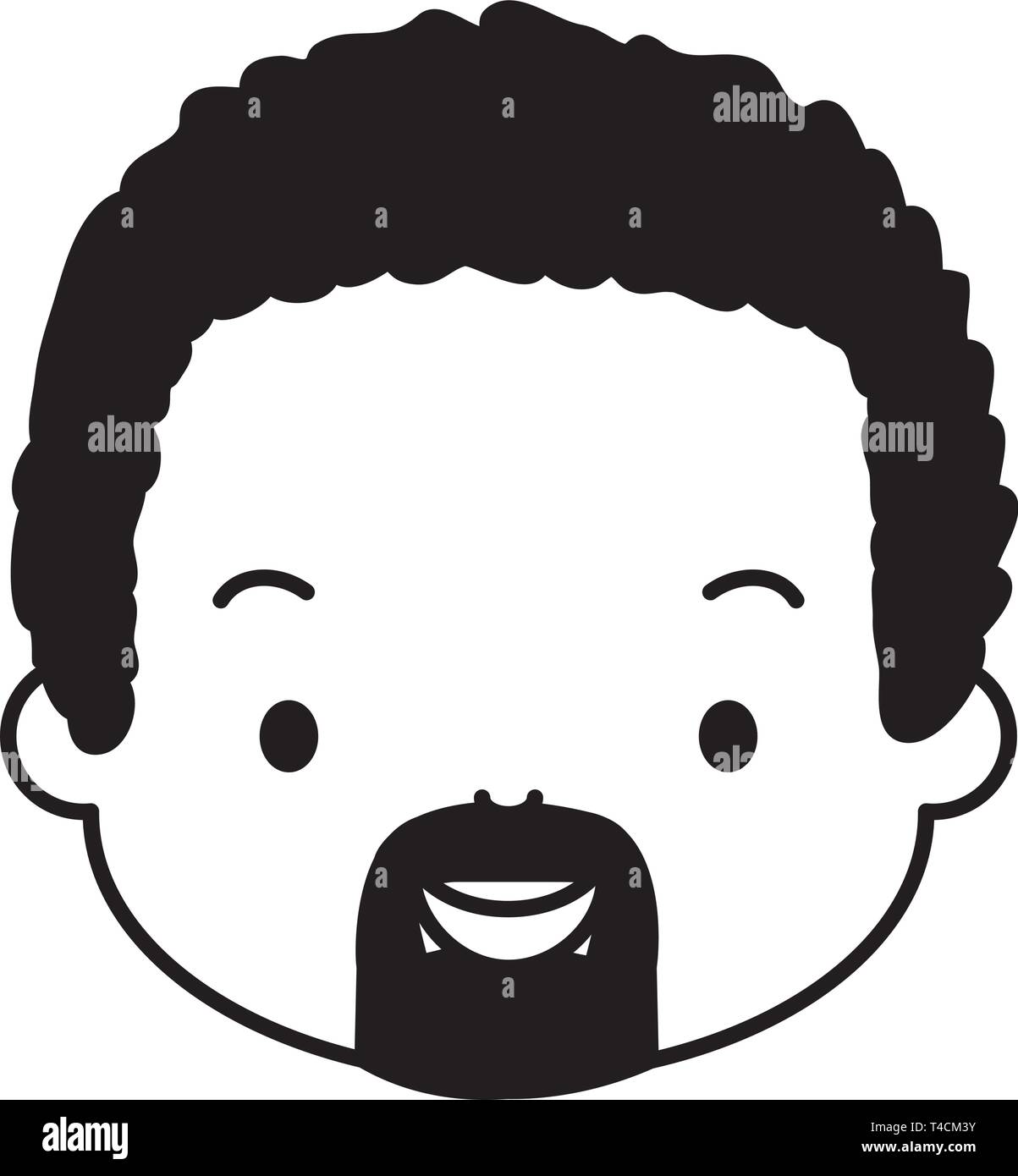 smiling man face Stock Vector Image & Art - Alamy